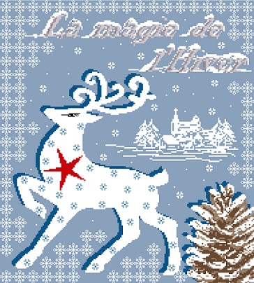 La magie de l'hiver - Boutique www.jolitambourcreation.fr